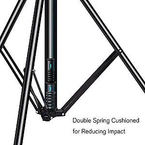 EMART Photo Video Studio Backdrop Stand, 10 x 12ft Heavy Duty Adjustable Photography Muslin Background Support System Kit