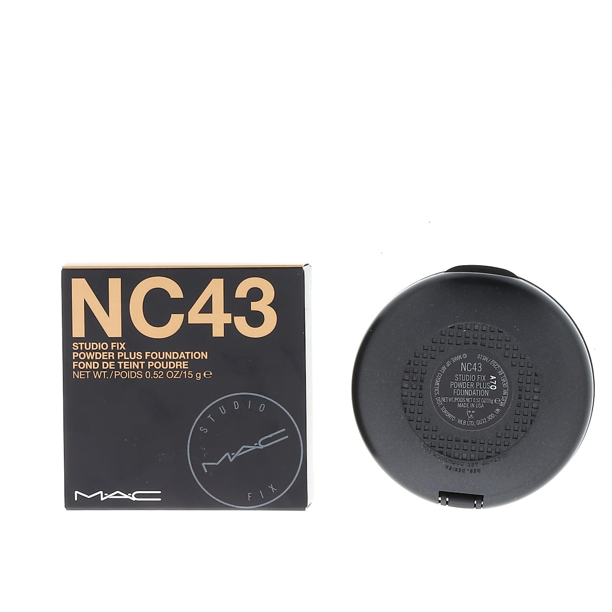 MAC Studio Fix Powder Plus Foundation - NC43 15g/0.52oz