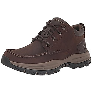 Skechers USA Men's Men's Knowlson-Marsher Fashion Boot, Dkbr, 11.5