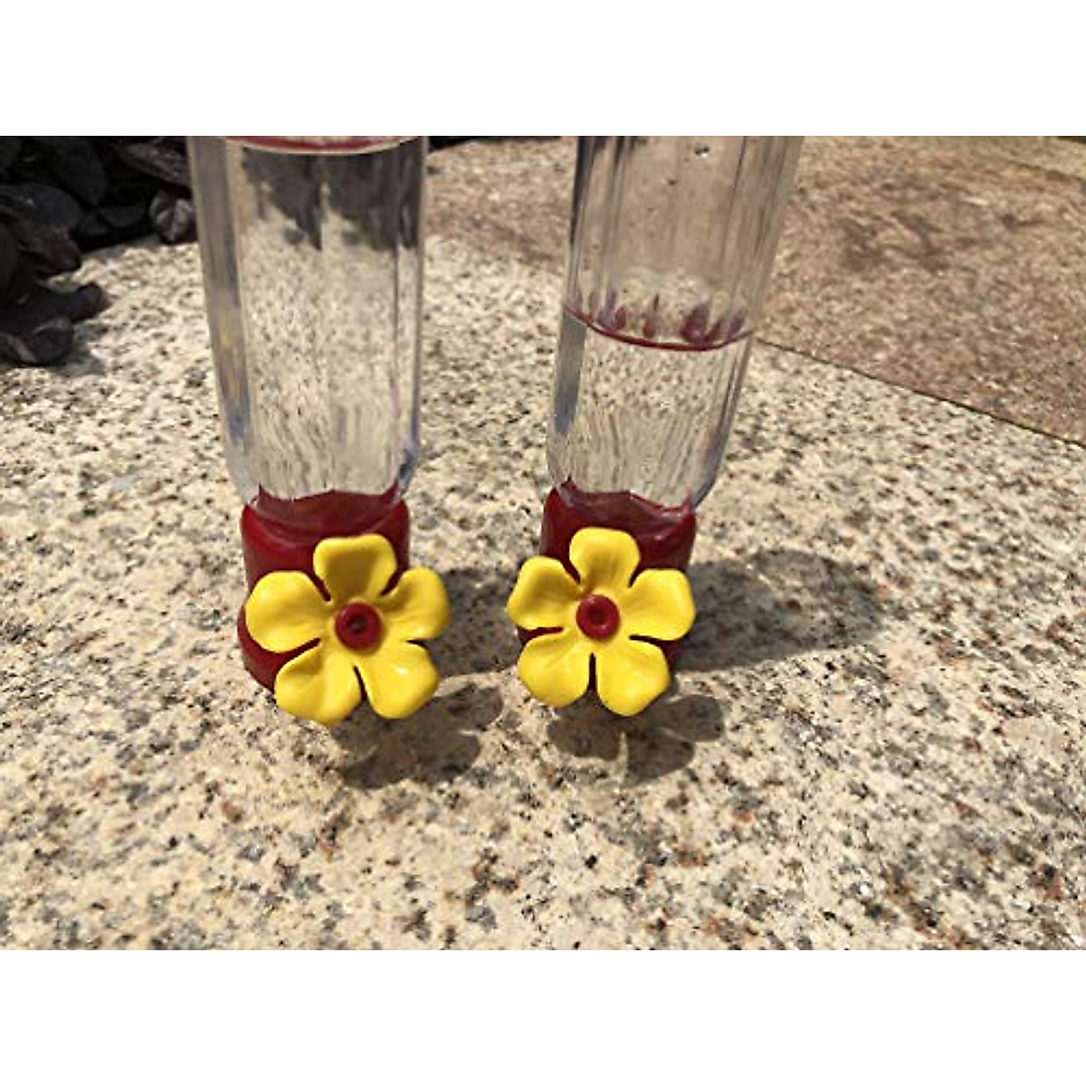 VIMOA Mini Hummingbird Feeder 4 Pack Small Hummingbird Feeders for Outdoor 2.3oz