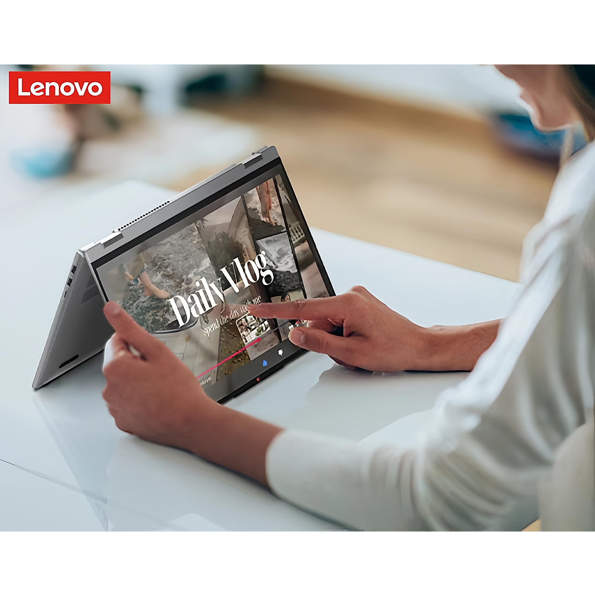 Lenovo IdeaPad Flex 5 2-in-1 Laptop, 14" FHD IPS 16:10 (1920 x 1200) Touchscreen, AMD Ryzen 5 5500U, 16GB RAM, 1TB PCIe SSD, Wi-Fi 6, Webcam, Fingerprint, Digital Pen, w/Mouse Pad