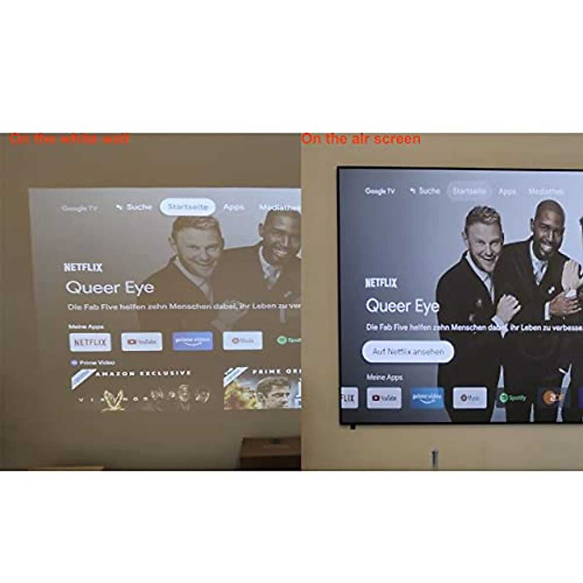 120inch 4k Ultra Short Throw PET Crystal ust CLR Screen 16:9 Ceiling Light Rejecting Projection Screen for Ultra Short Throw Projector Fixed Frame Screen for Home Theater, Boardroom