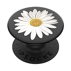 PopSockets PopTop (Top only. Base Sold Separately) Swappable Top for PopSockets Phone Grip Base - White Daisy
