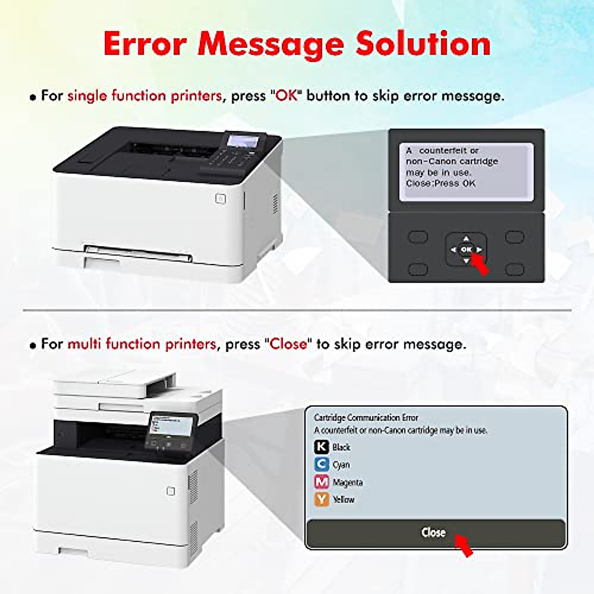 Cool Toner Compatible Toner Cartridge Replacement for Canon 055 055H MF743Cdw Toner for Canon imageCLASS MF741Cdw MF746Cdw MF745Cdw MF743 LBP664Cdw Printer (Black, with Chip, 1-Pack)