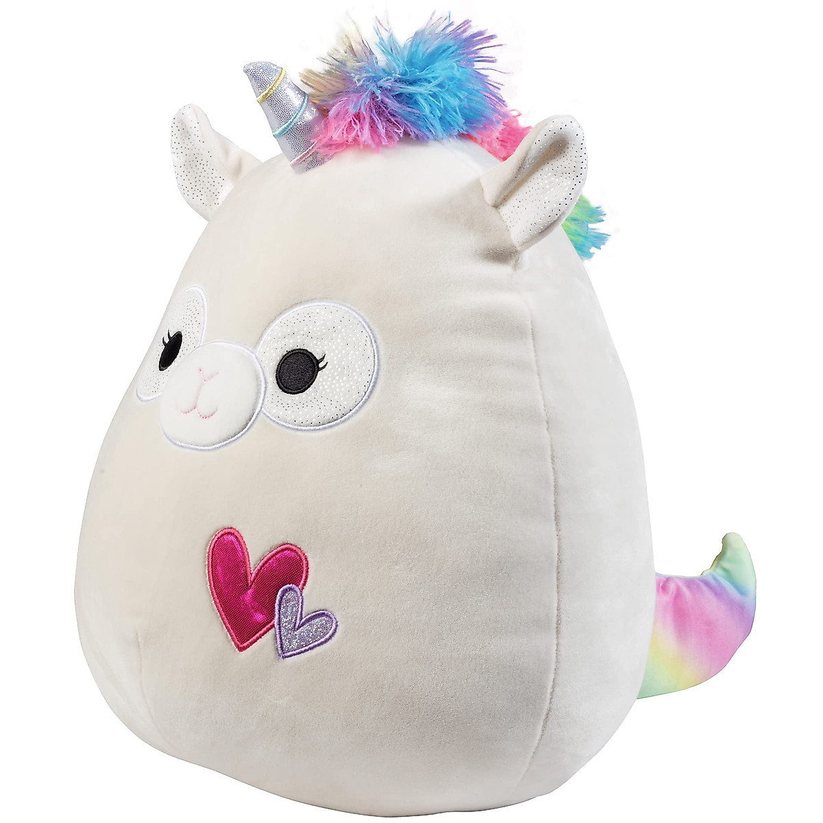 Squishmallows Original 12-Inch Kate The Rainbow Llamacorn - Official Jazwares Valentine's Day Plush - Collectible Soft & Squishy Stuffed Animal Toy - Add to Your Squad - Gift for Kids, Girls & Boys