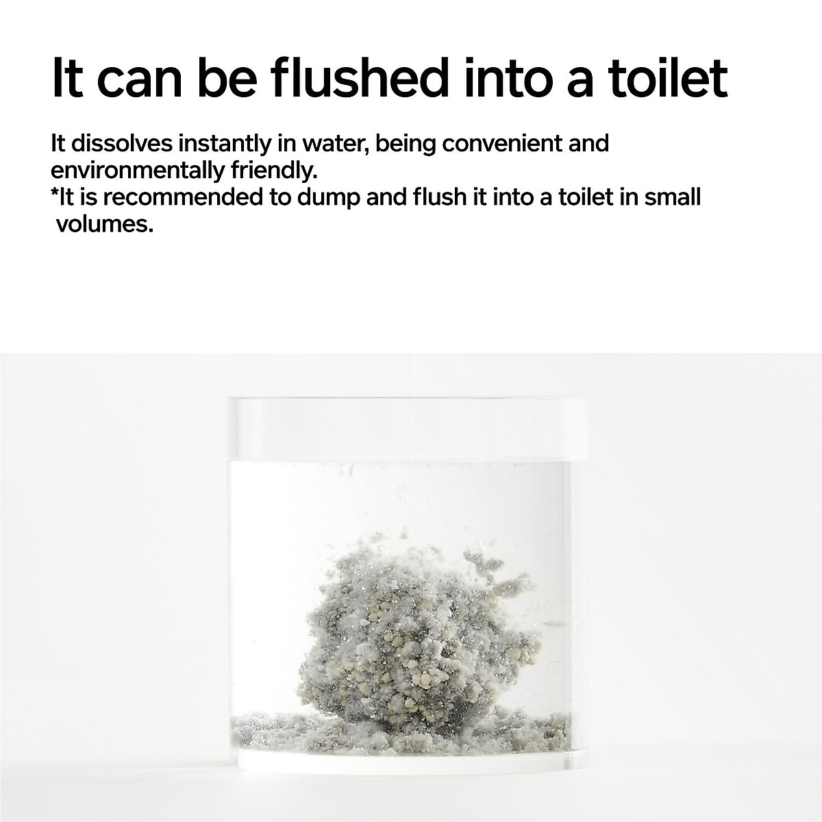 pidan Mixed Cat Litter Tofu with Activated Carbon Bentonite Flushable Odor Free Absorbent and Fast Drying Selected Quality Pea Dregs Solubility in Water Vacuum Package (6L-5.3lb/Bag, 1bag)