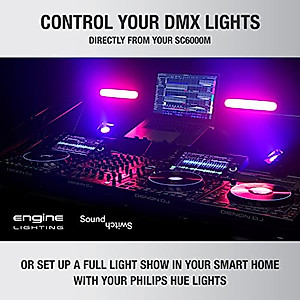 Denon DJ SC6000M PRIME –Standalone DJ Media Player with Motorized Platter, WiFi Music Streaming and 10.1-Inch Touchscreen