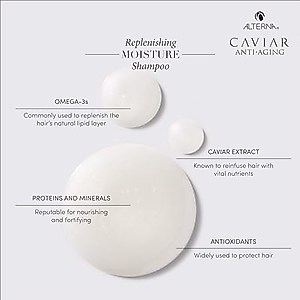 Alterna Haircare Caviar Anti-Aging Replenishing Moisture Shampoo, 16.5 Oz
