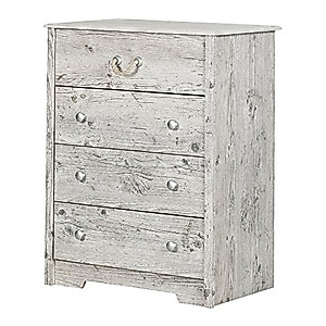 South Shore Aviron 4-Drawer Chest, Seaside Pine