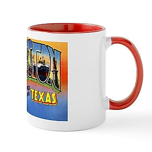 CafePress Galveston Texas Greetings Mug Ceramic Coffee Mug, Tea Cup 11 oz