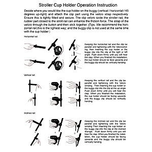 EMILYSTORES Princess Prince Bottle Cup Holder for Stroller Or Buggy Or Baby Carrier Or Bike Bicycle 1PC