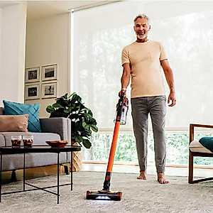 Shark IZ142 Impact Pet Pro Cordless Vacuum with Zero-M Orange (Renewed) CRTSRKIZ142RB