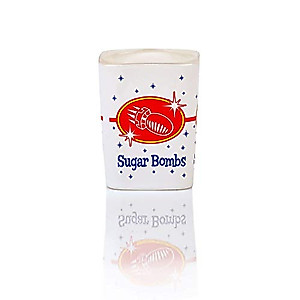 Fallout Sugar Bombs Breakfast Cereal Square Shot Glass | 2 Ounce Shot Glass