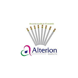 pH Test Strips 100ct by Alterion - Fast & Simple pH Strips for Urine and Saliva - Quick and Accurate Results in 15 Seconds