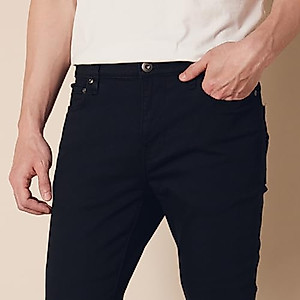 Amazon Essentials Men's Jeans, Skinny-Fit Comfort Stretch, 31W x 28L Black (Formerly Goodthreads)