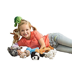 Wild Republic Huggers Otter Plush Toy, Slap Bracelet, Stuffed Animal, Kids Toys, 8 Inches