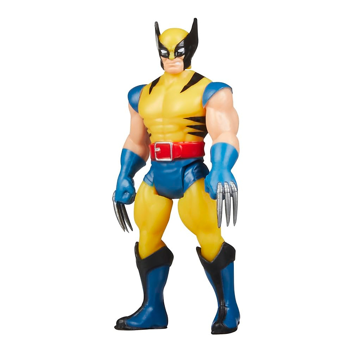 Marvel Legends Series Retro 375 Collection Wolverine 3.75-Inch Collectible Action Figure, Toys for Ages 4 and Up