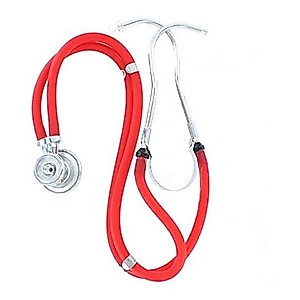 Stainless Steel Dual Double Tube Stethoscope for Doctor, Professional, Student