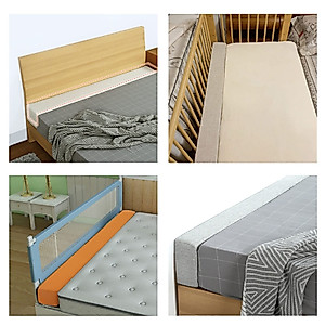 Custom Bed Gap Filler, Mattress Extender for King Twin Full Bed, Space Filler Between Bed and Wall Side with Removable Cover, Thick Wedge Headboard Gap Filler Queen (Technical Cloth)