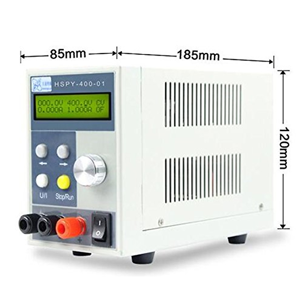 DC Regulated Power Supply/Four Digital Display Precision Adjustable Power Supply Digital Programmable DC Power Supply Cup Time Tracking DC 400V/1A