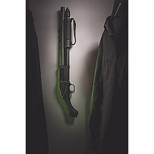 Lockdown Magnum Magnet Gun Mount with Strong, Rubber Coated Design and 75 lb Capacity for Shotgun, Pistol or Rifle Storage