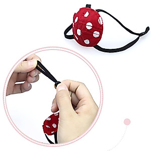 YUYUSO 2 Pack Cat Eye Patch Cats Single Eyepatch Cats Eye Covering Wounds Protector for Cat Kitten Dog Eyes Patch Dog Single Eyepatch Dogs Eye Protector