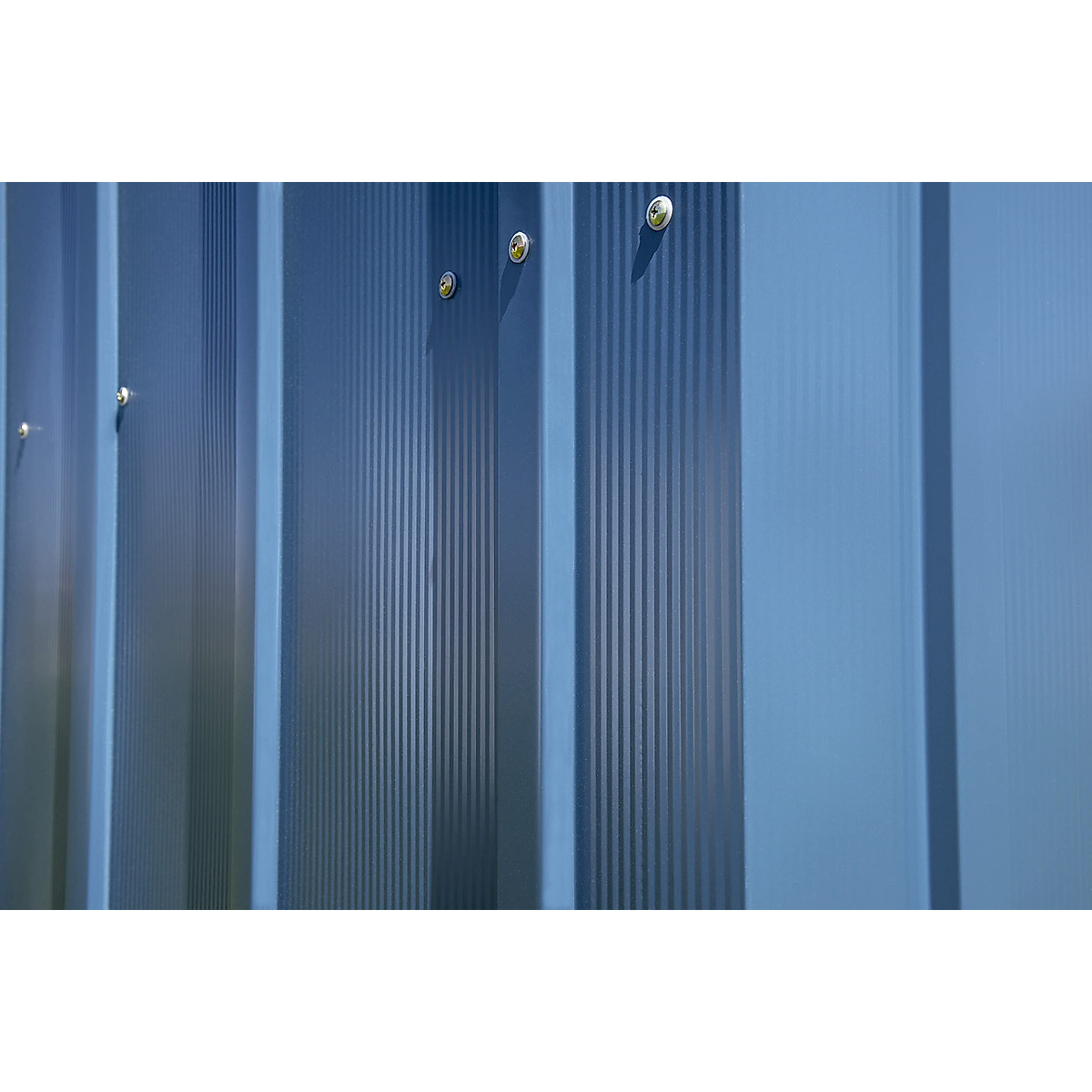 Arrow Sheds 10' x 7' Outdoor Steel Storage Shed, Blue