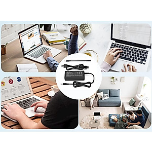 65W/45W Laptop Charger Fit for Dell Inspiron 14 15 16 3000 5000 3511 5620 5625 3520 3521 3525 3552 5420 5425 5579 Latitude 3310 3420 3540 Vostro 3425 3520 5630 AC Power Supply Adapter Cord