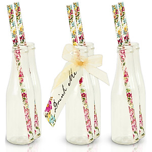 Talking Tables Truly Alice Drink Set Table Décor for a Tea Party, Multicolor (6 Pack)