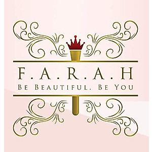 F.A.R.A.H. Z-Tweeze Professional Stainless Steel Dual Ended Precision Tweezers Galaxy Gold Style with Slanted and Pointed Tips