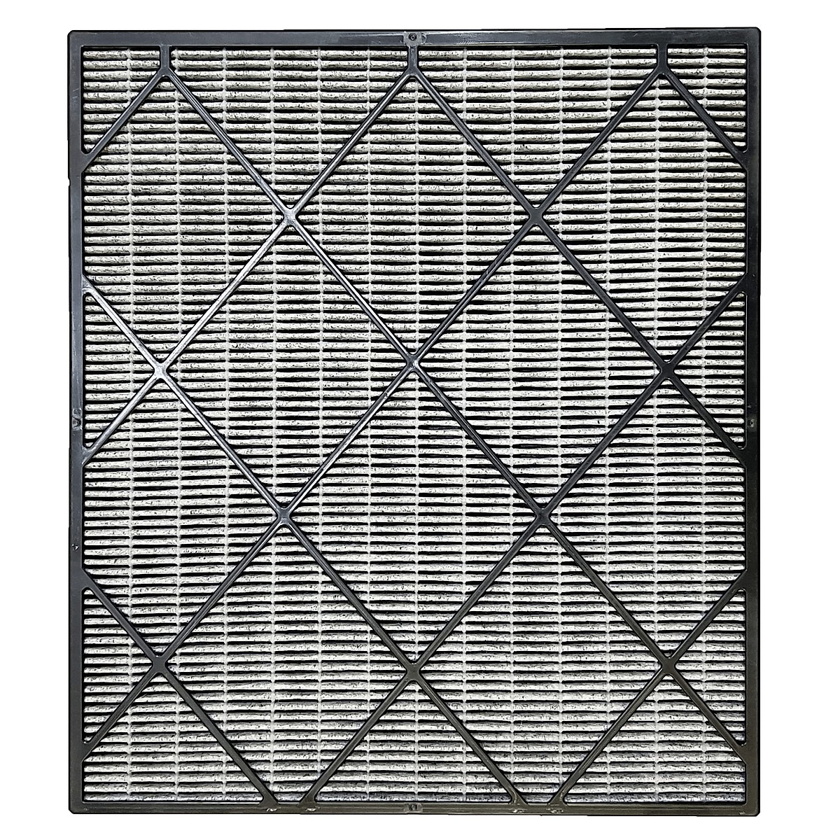 Nispira HE400 True HEPA Filter Replacement with Activated Carbon Infused Advanced Odor Lock For Shark Air Purifier 4 Fan HE401 HE402 HE405, 2 Packs