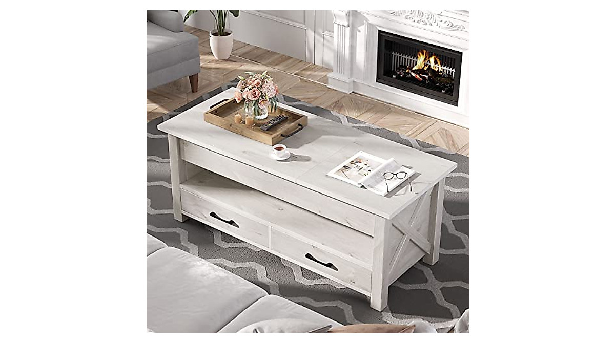 Seventable Lift Top Coffee Table: Stylish & Functional
