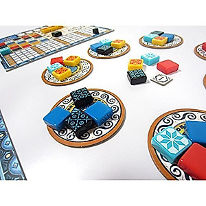 Azul-Board Game Strategy-Board Mosaic-Tile Placement Family-Board for Adults and Kids Ages 8 up 2 to 4 Players