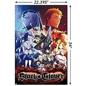 Trends International Black Clover - One Sheet Wall Poster, 22.375" x 34", Unframed Version