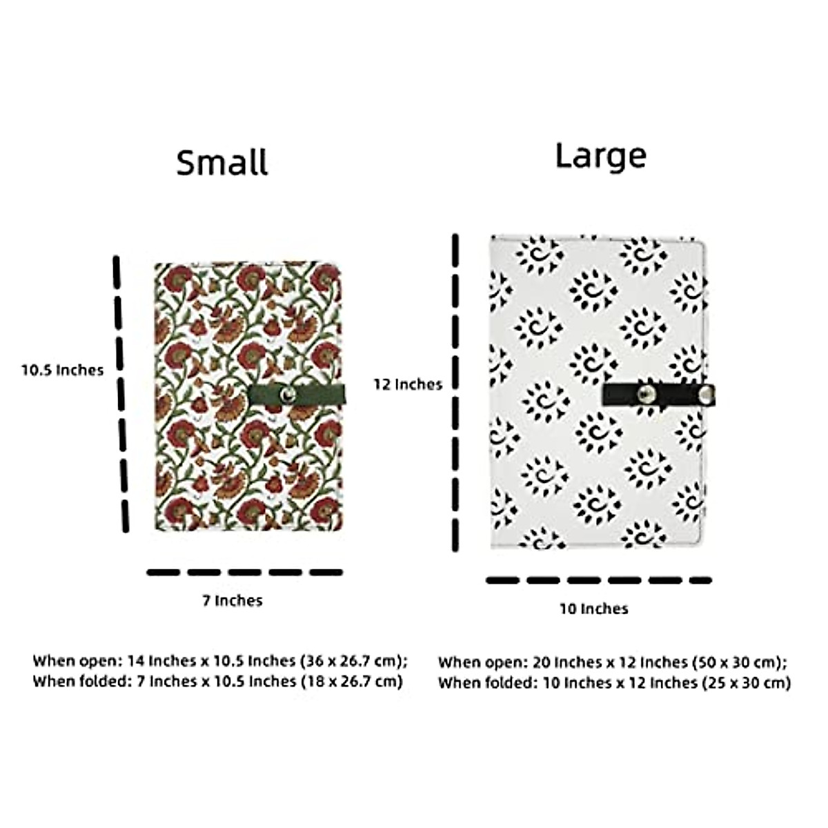 Yarn Ave Knitting Pattern Holder Fold-Up Style Knitting Chart Keeper Knitting Progress Keeper with 3 Small Magnets, 1 Large Magnet Strip and 1 Pen, Small Size - 7 x 10.5 Inches, Wine