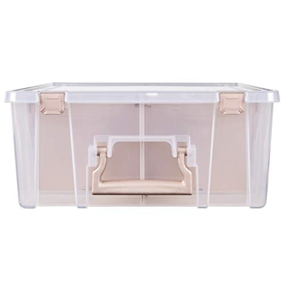 ArtBin Super Satchel Compartment Box - Stackable Durable Art Storage with 8 Removable Compartments, Smart Closure, and Portable Design for Craft Supplies, Threads, Ribbons, Paint Tubes