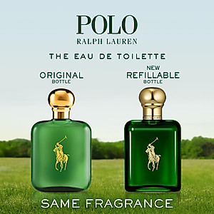 Ralph Lauren - Polo - Eau de Toilette - Men's Cologne - Woody & Spicy - With Pine, Patchouli, Leather, and Tobacco - Medium Intensity - 6.7 Fl Oz