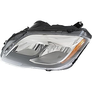 Hyiccoes Headlight Left Side Clear Lens W/Bulb Headlamp for Benz for GLK250 Bluetec 4Matic 13-15 for GLK350 4Matic/Base 13-15 2048204139 14451596