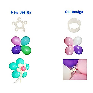 135 pcs Balloon Clips s for Balloon Arch, Balloon Column Stand and Balloon Flowers by Party Zealot