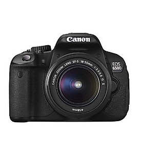 Canon EOS 650D Digital SLR Camera - Black (Inc. 18-55mm f/3.5-5.6 is II Lens Kit)