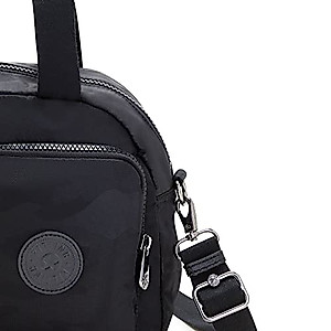 Kipling Cool Defea Shoulder Bag Black Camo Emb