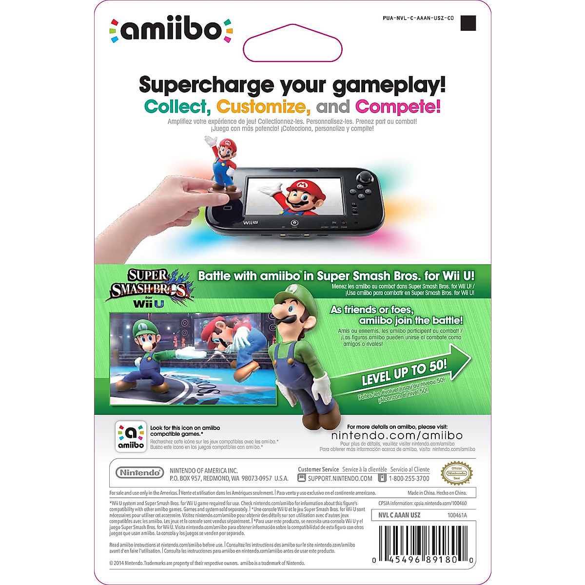 Nintendo Luigi amiibo - Nintendo Wii U
