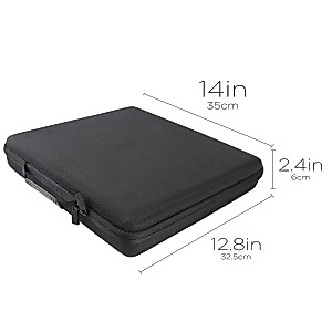 co2crea Hard Travel Case replacement for Native Instruments Maschine Drum Controller (Native Maschine MK3 Case)