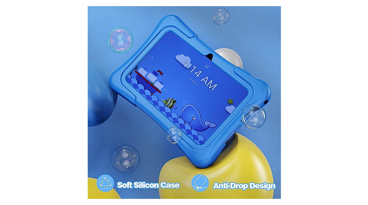 MAVIS LAVEN 7 Inch Kids Tablet Childproof Case Quad Core Kids Tablet ...