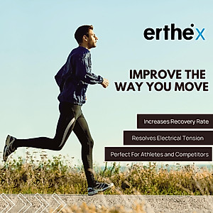 Earthling 3.0 Erthe Grounding Shoe Straps for Earthing - Earthing Products Grounding - EMF Protection Products - Anti-Static Grounded Earthing Shoes Straps - ErtheX PRJ22 (3 Straps)