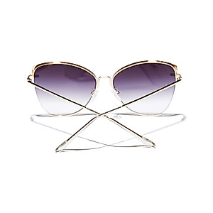 QUAY AUSTRALIA Dusk To Dawn Gold/Smoke One Size