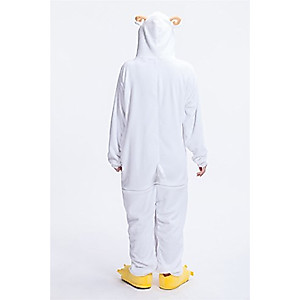 Adult Kigurumi Anime Cosplay Outfit Pajamas Romper Sheep L