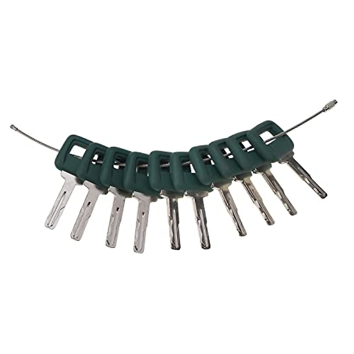 Solarhome 10PCS Ignition Keys 11039228 for Volvo Loader Haul Truck Heavy Equipment Laser Cut