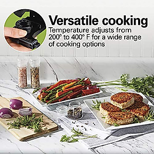 Hamilton Beach Durathon Ceramic Electric Skillet with Removable 12x15” Pan, Adjustable Temperature, Reversible Design, Tempered Glass Lid (38529K)