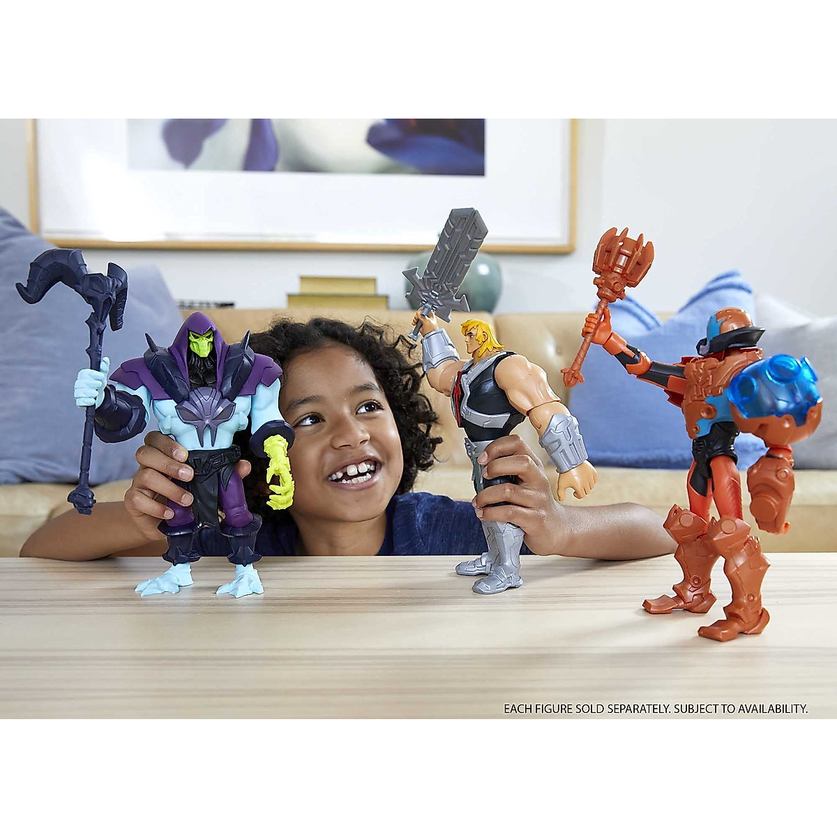 He-Man And The Masters Of The Universe Skeletor Large Figure With Accessory Inspired By MOTU Netflix Animated Series, 8.5-In Collectible Toy For Kids Ages 4 Years & Older